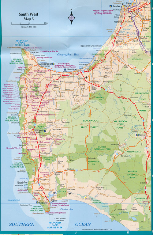 Western Australia Map RACV - Maps, Books & Travel Guides