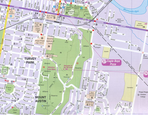 Wagga Wagga & The Riverina 284 18th Edition UBD - Maps, Books & Travel ...