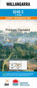 Wallangarra 1-50000 NSW Topographic Map - Maps, Books & Travel Guides