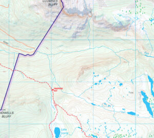 Walls of Jerusalem National Park Map Tasmap - Maps, Books & Travel Guides