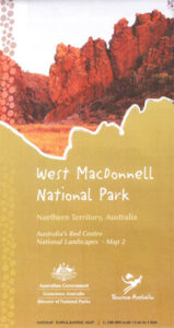 West MacDonnell National Park Map 2 Eastern Sheet - Maps, Books ...