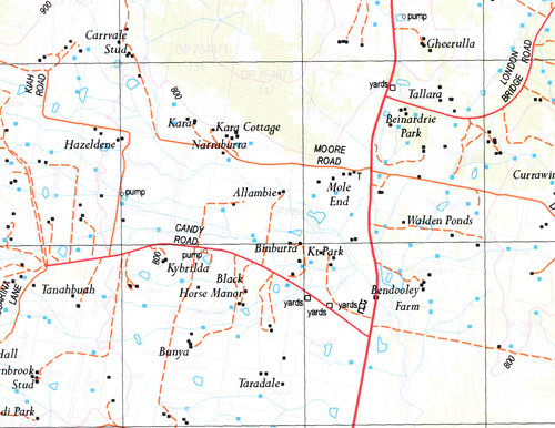 Williamsdale 1-25,000 NSW Topographic Map - Maps, Books & Travel Guides