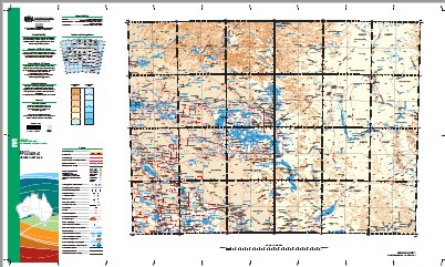 Wiluna 1-1,000,000 Topographic Map Geoscience Australia - Maps, Books ...