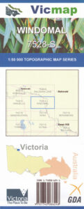 Windomal 1-50,000 Vicmap - Maps, Books & Travel Guides