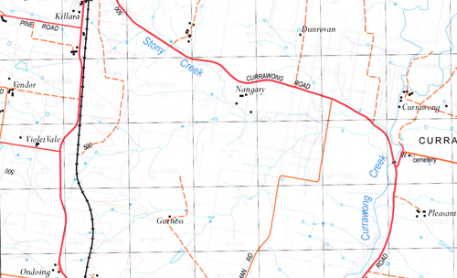 Young 1-50000 NSW Topographic Map - Maps, Books & Travel Guides
