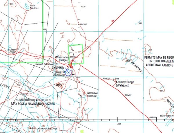 Lucas 1-250,000 Topographic Map - Maps, Books & Travel Guides