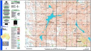 Ryan 1-250,000 Topographic Map - Maps, Books & Travel Guides
