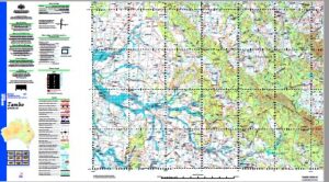 Tambo 1-250,000 Topographic Map - Maps, Books & Travel Guides