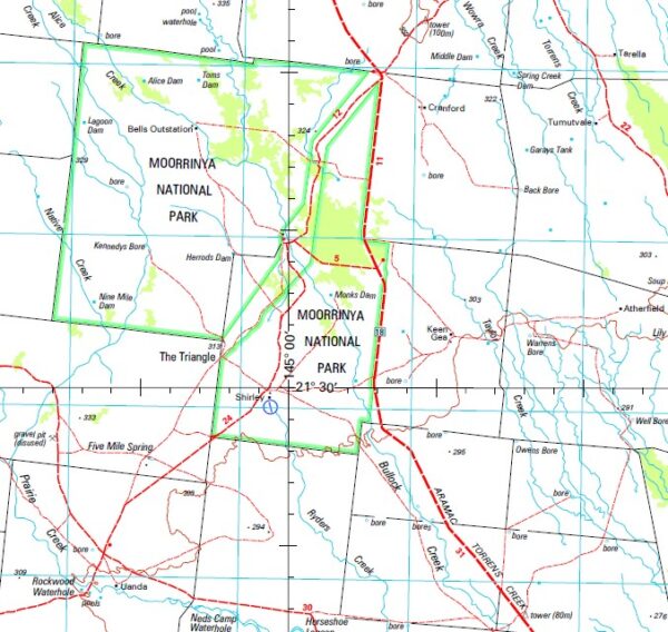 Tangorin 1-250,000 Topographic Map - Maps, Books & Travel Guides