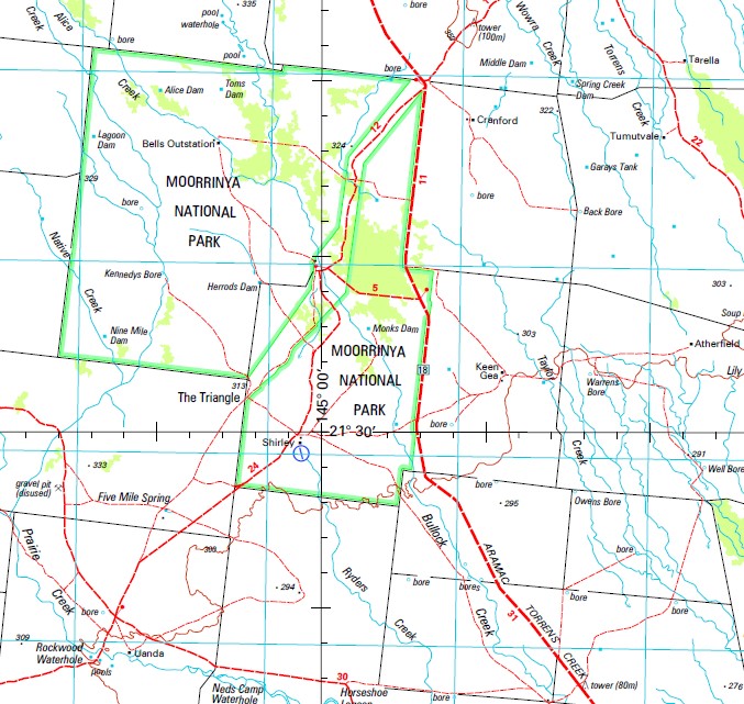 Tangorin 1-250,000 Topographic Map - Maps, Books & Travel Guides
