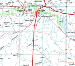 Walgett 1-250,000 Topographic Map - Maps, Books & Travel Guides