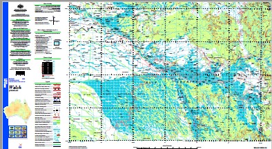 Walsh 1-250,000 Topographic Map - Maps, Books & Travel Guides