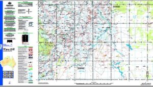 Wave Hill 1-250,000 Topographic Map - Maps, Books & Travel Guides
