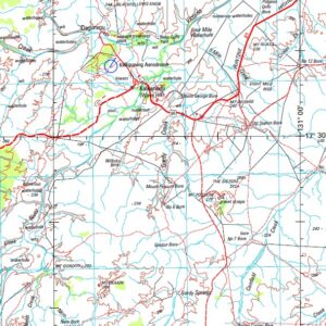 Wave Hill 1-250,000 Topographic Map - Maps, Books & Travel Guides