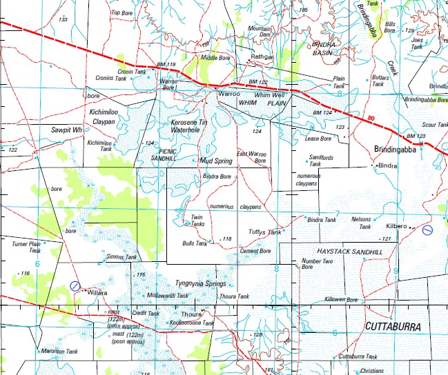 Yantabulla 1-250,000 Topographic Map - Maps, Books & Travel Guides