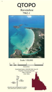 Ravenshoe 1-50,000 Topographic Map QLD - Maps, Books & Travel Guides