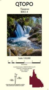 Tinaroo 1-50,000 Topographic Map QLD - Maps, Books & Travel Guides