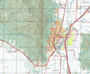 Tully 1-50,000 Topographic Map QLD - Maps, Books & Travel Guides