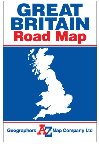 Great Britain Road Map A-Z - Maps, Books & Travel Guides