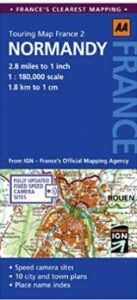 Normandy Map 2 AA - Maps, Books & Travel Guides
