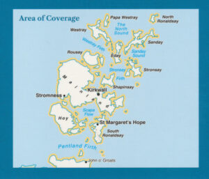 Orkney Tourist Map Nicholson - Maps, Books & Travel Guides
