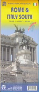 Rome and Italy South Map ITMB - Maps, Books & Travel Guides
