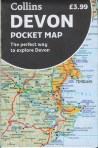 Devon Pocket Map Collins - Maps, Books & Travel Guides