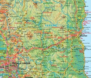 Malaysia Map Periplus - Maps, Books & Travel Guides