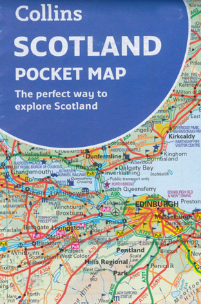 Scotland Pocket Map Collins - Maps, Books & Travel Guides