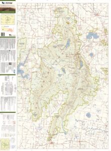 The Grampians Special 1-100,000 Topo Vicmap FLAT - Maps, Books & Travel ...