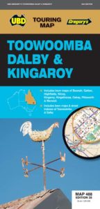 Toowoomba Dalby and Kingaroy Map 488 UBD - Maps, Books & Travel Guides
