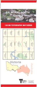 BALMORAL SOUTH 1-25,000 Vicmap Topo Map 7223-1-S - Maps, Books & Travel ...