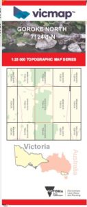 GOROKE NORTH 1-25,000 Vicmap Topo Map 7124-1-N - Maps, Books & Travel ...
