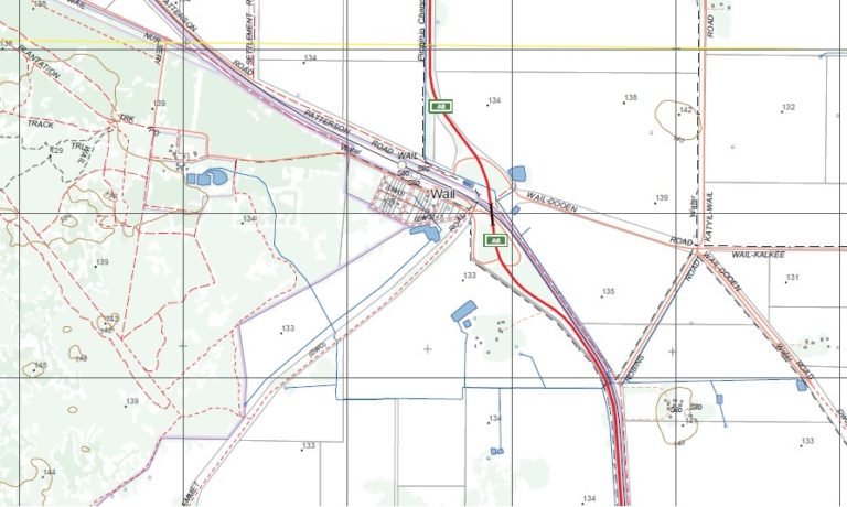 HORSHAM NORTH 1-25,000 Vicmap Topo Map 7324-4-N - Maps, Books & Travel ...