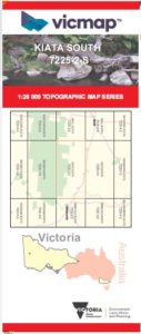 KIATA SOUTH 1-25,000 Vicmap Topo Map 7225-2-S - Maps, Books & Travel Guides