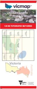 LINDSAY NORTH 1-25,000 Vicmap Topo Map 7129-4-N - Maps, Books & Travel ...