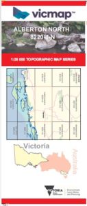 ALBERTON NORTH 1-25,000 Vicmap Topo Map 8220-4-N - Maps, Books & Travel ...