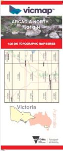 ARCADIA NORTH 1-25,000 Vicmap Topo Map7924-1-N - Maps, Books & Travel ...