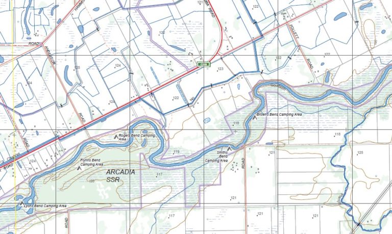 ARCADIA NORTH 1-25,000 Vicmap Topo Map7924-1-N - Maps, Books & Travel ...