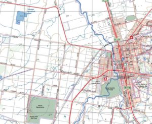 AVOCA NORTH 1-25,000 Vicmap Topo Map 7523-1-N - Maps, Books & Travel Guides