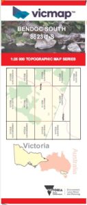 BENDOC SOUTH 1-25,000 Vicmap Topo Map 8623-1-S - Maps, Books & Travel ...