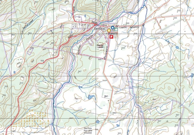 BENDOC SOUTH 1-25,000 Vicmap Topo Map 8623-1-S - Maps, Books & Travel ...
