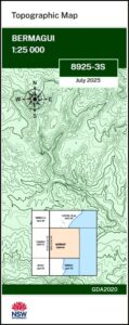 Bermagui 1-25,000 NSW Topographic Map 8925-3-S - Maps, Books & Travel ...