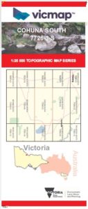 COHUNA SOUTH 1-25,000 Vicmap Topo Map 7726-3-S - Maps, Books & Travel ...