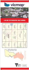 Creswick 1-25,000 Vicmap Old Series - Maps, Books & Travel Guides