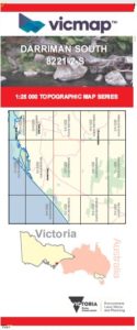 DARRIMAN SOUTH 1-25,000 Vicmap Topo Map 8221-2-S - Maps, Books & Travel ...