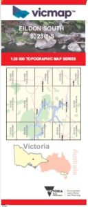 EILDON SOUTH 1-25,000 Vicmap Topo Map 8023-1-S - Maps, Books & Travel ...