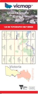 GRANYA SOUTH 1-25,000 Vicmap Topo Map 8325-1-S - Maps, Books & Travel ...