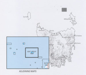 Kent Group 1-50,000 Topographic Map Tasmap - Maps, Books & Travel Guides