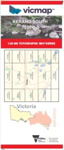 KERANG SOUTH 1-25,000 Vicmap Topo Map 7626-1-S - Maps, Books & Travel ...